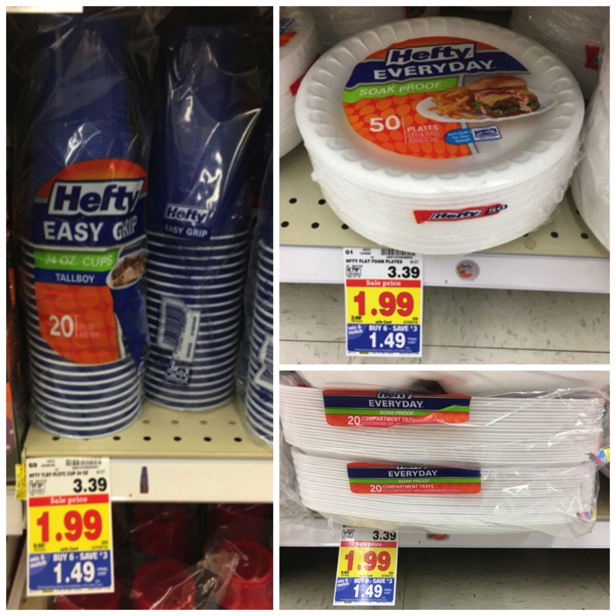 Hefty Plates and Cups Only $0.99 each with Kroger Mega Event! - Kroger ...