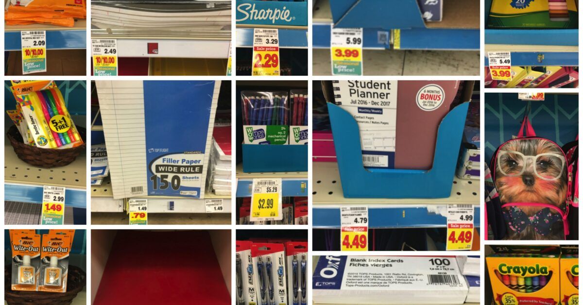 Kroger Back to School Roundup! Plus a Chance to Help your Community ...