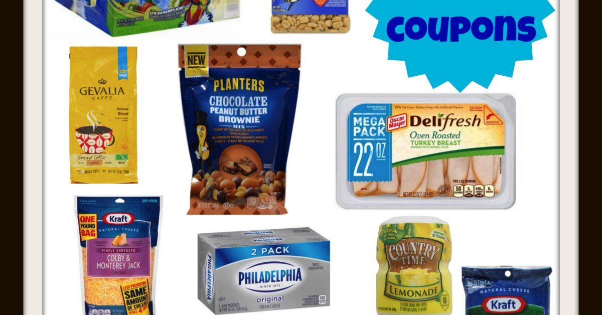NEW Kraft Coupons!! Cheese, CapriSun, Planters, Philadelphia & more ...