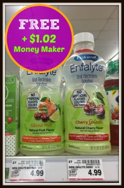 Enfamil Enfalyte 32 oz Bottles as low as FREE +$1.02 Money Maker ...