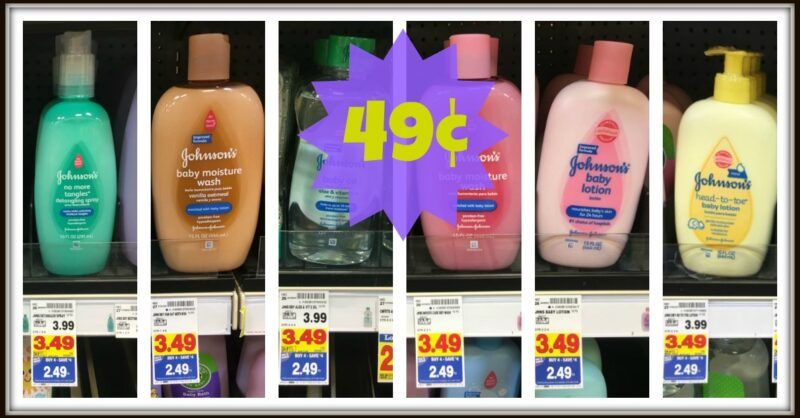 Johnson's Baby Products ONLY $0.49 with Kroger Mega Event!! - Kroger Krazy