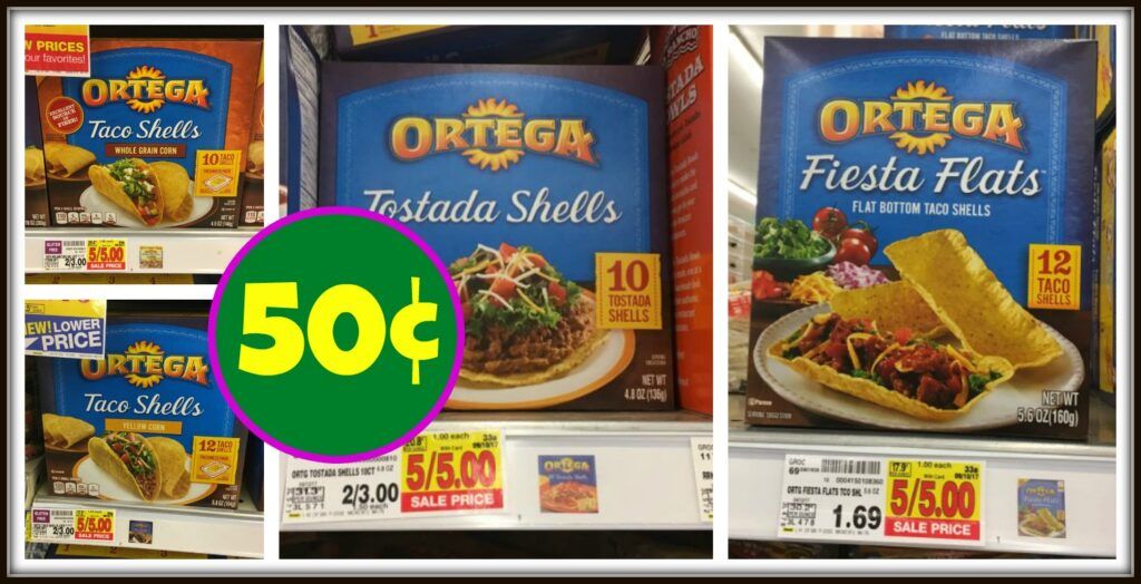 Ortega Taco Shells and Flats ONLY $0.50 at Kroger!! - Kroger Krazy