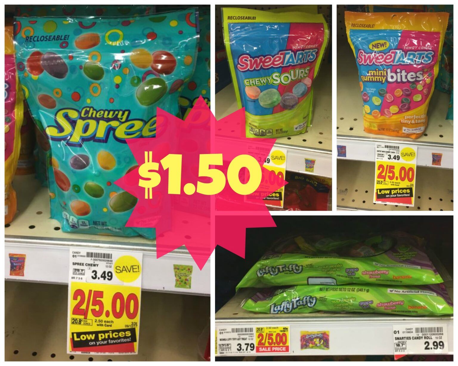 NEW Candy Coupons | Spree, SweeTarts and Laffy Taffy ONLY $1.50 at ...