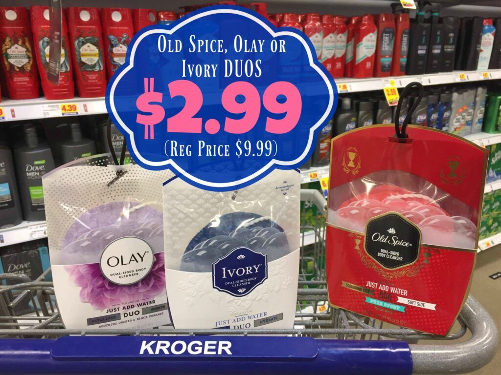Old Spice, Olay and Ivory DUOS ONLY $2.99 During Kroger Mega Event ...
