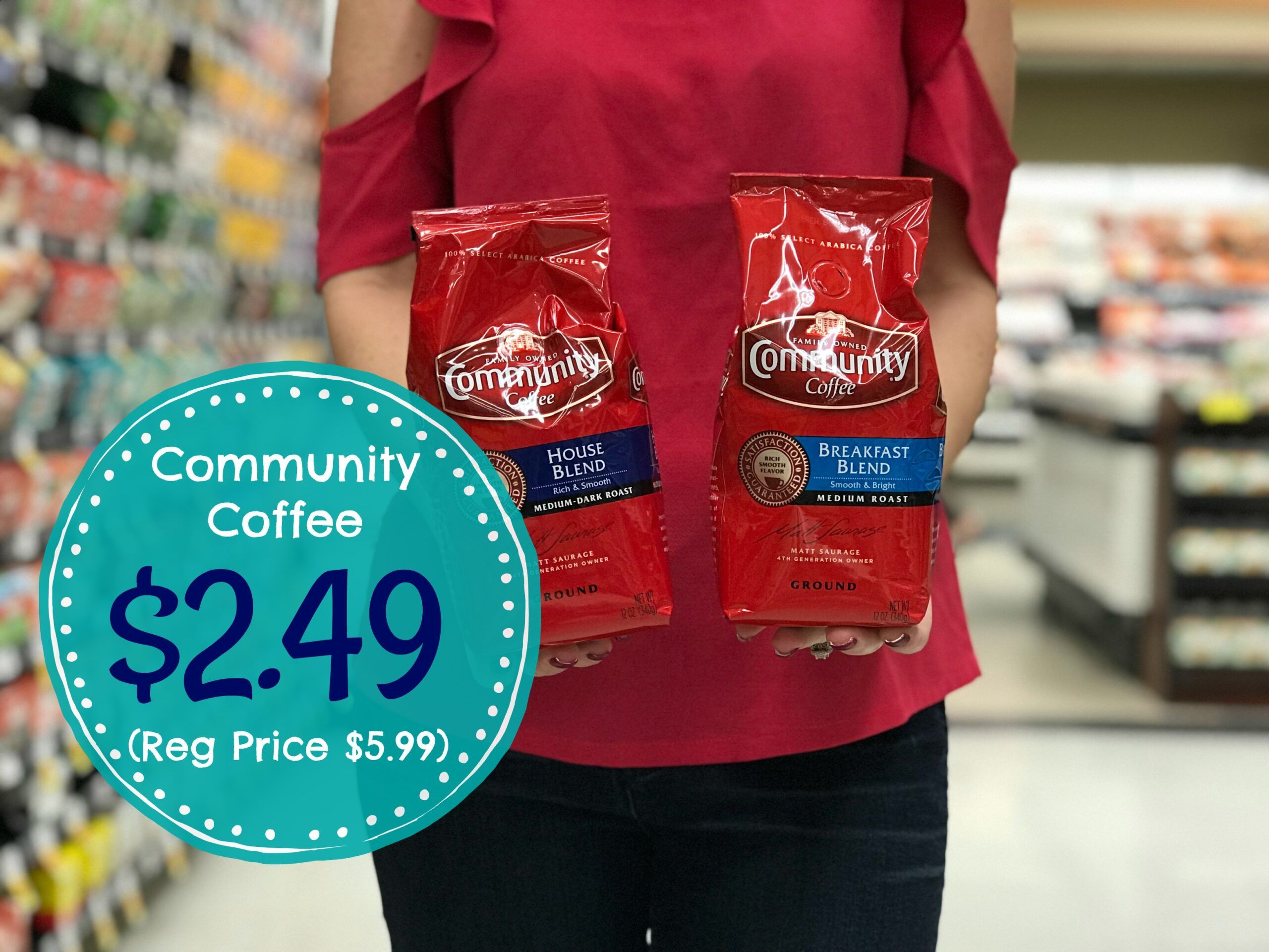 Community Coffee ONLY $2.49 During Kroger Mega Event!! - Kroger Krazy