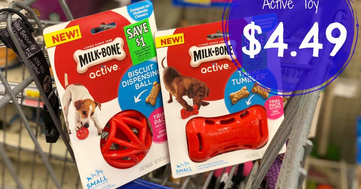 Grab a Milk-Bone Active Toy at Kroger For Only $4.49! - Kroger Krazy