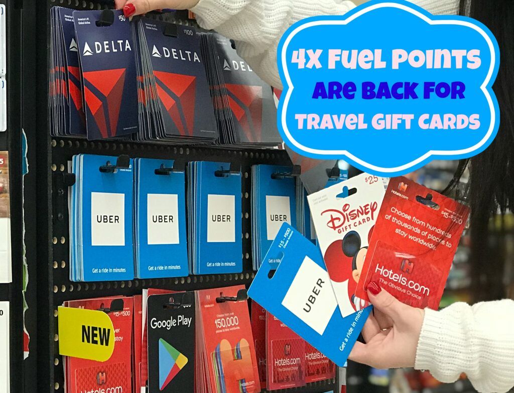 4x Fuel Points are BACK at Kroger for Travel Gift Cards! - Kroger Krazy
