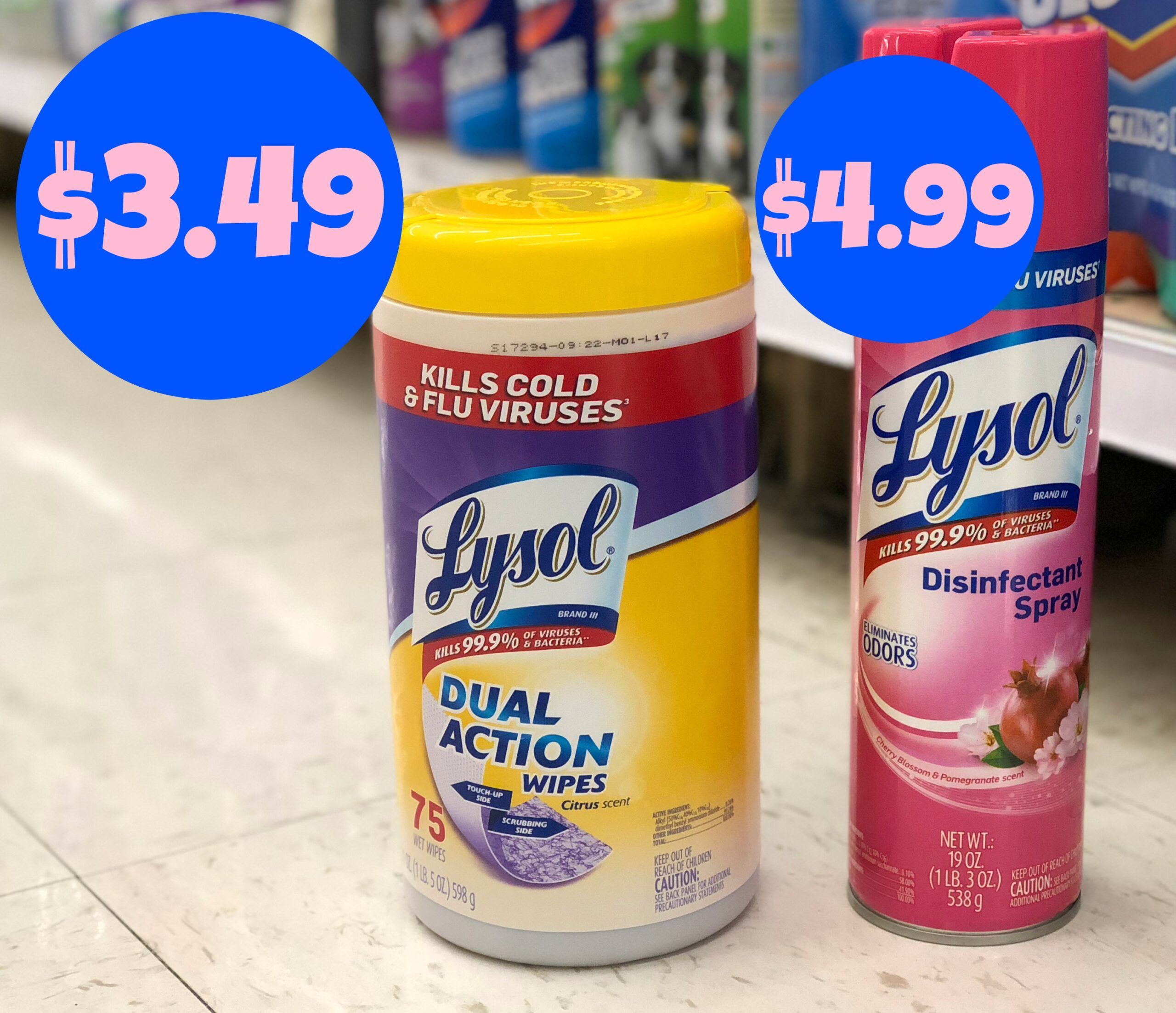 NEW Lysol Coupons | Great Deals on Disinfecting Wipes, Disinfectant ...