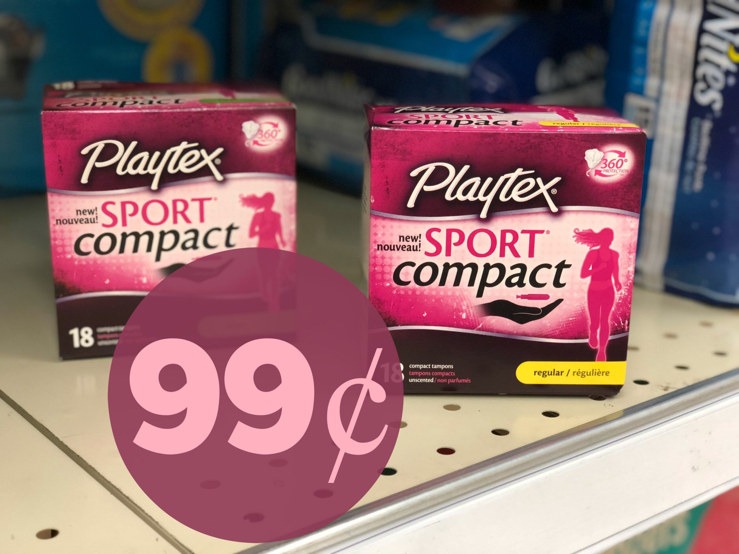 Playtex Sport Compact Tampons JUST $0.99 During Kroger Mega Event ...