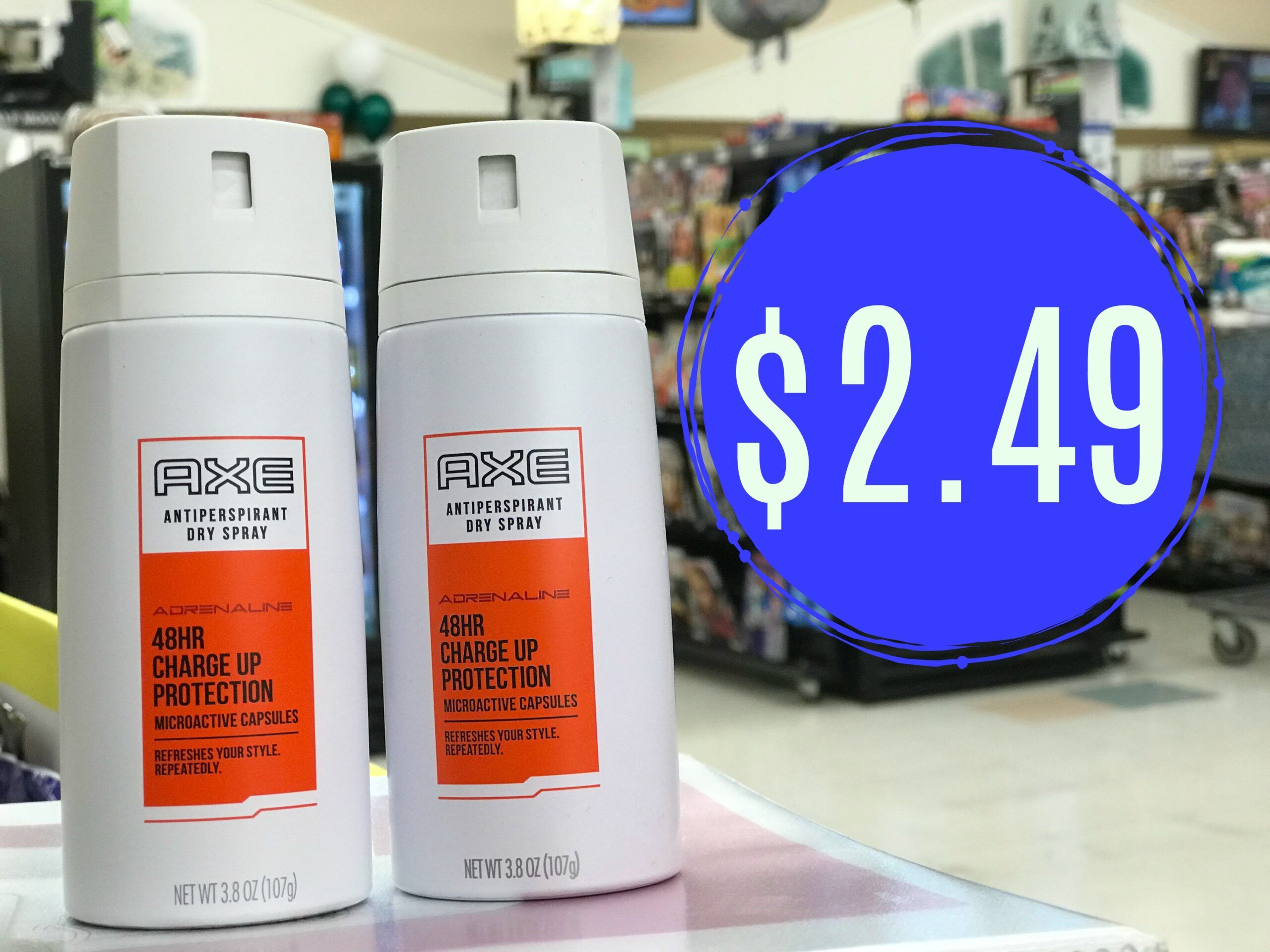 Axe Antiperspirant Dry Sprays ONLY $2.49 with Kroger Mega Event ...