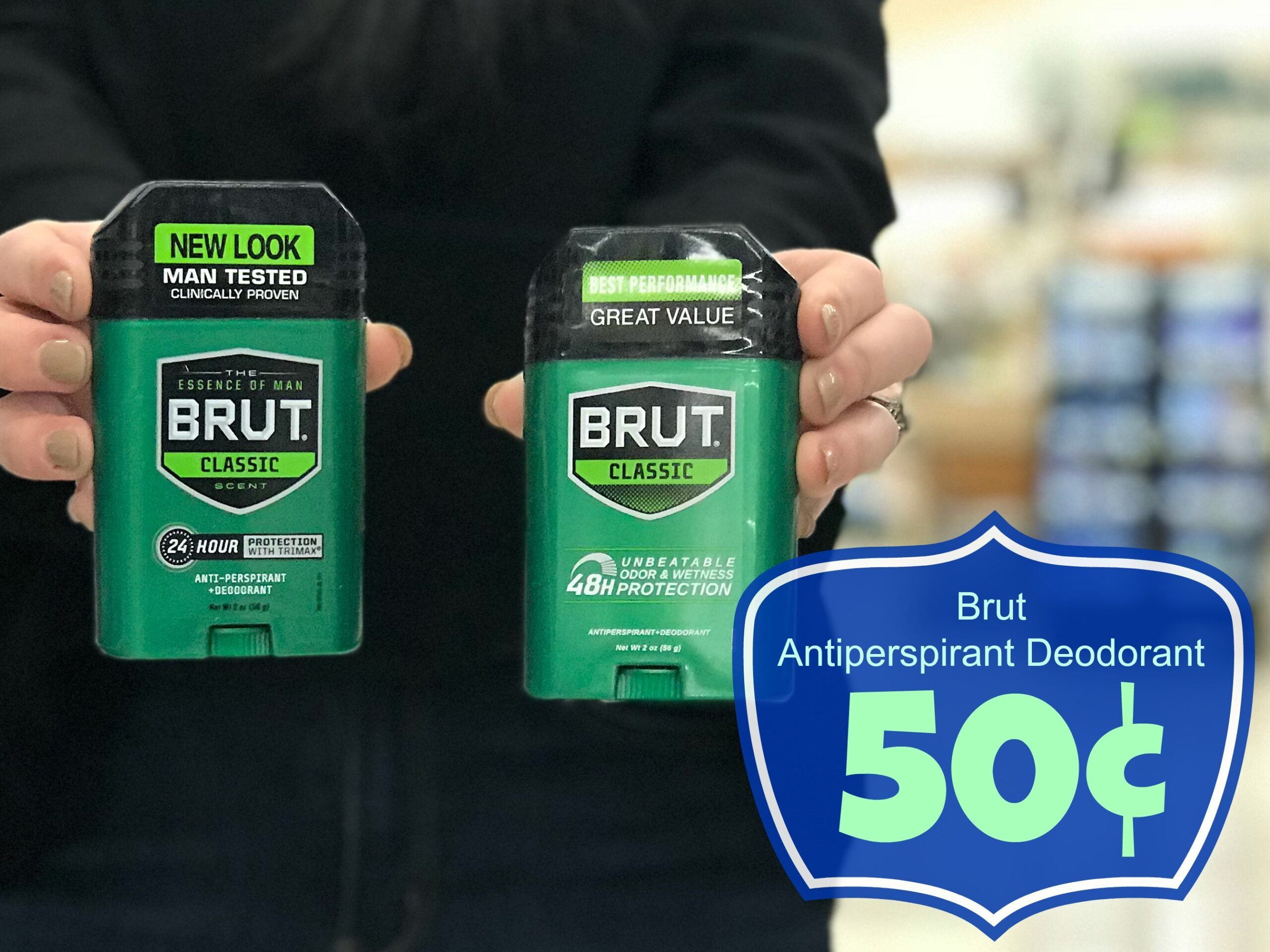 Brut Classic Antiperspirant/Deodorant as low as $0.50 at Kroger ...