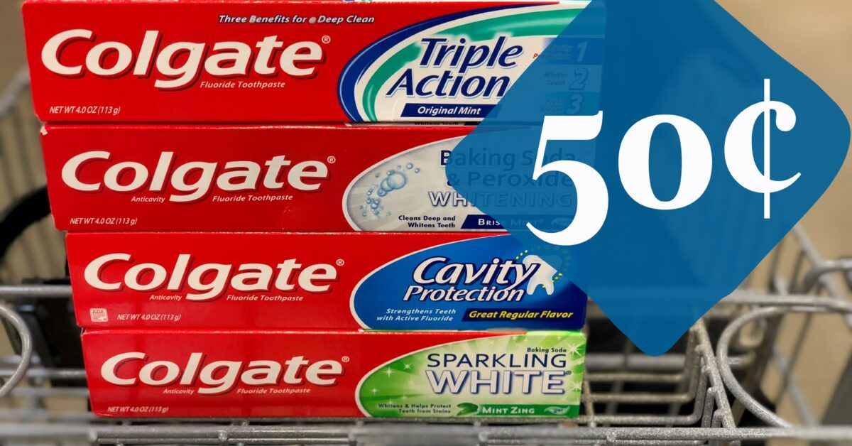 Colgate Toothpaste JUST $0.50 at Kroger! - Kroger Krazy