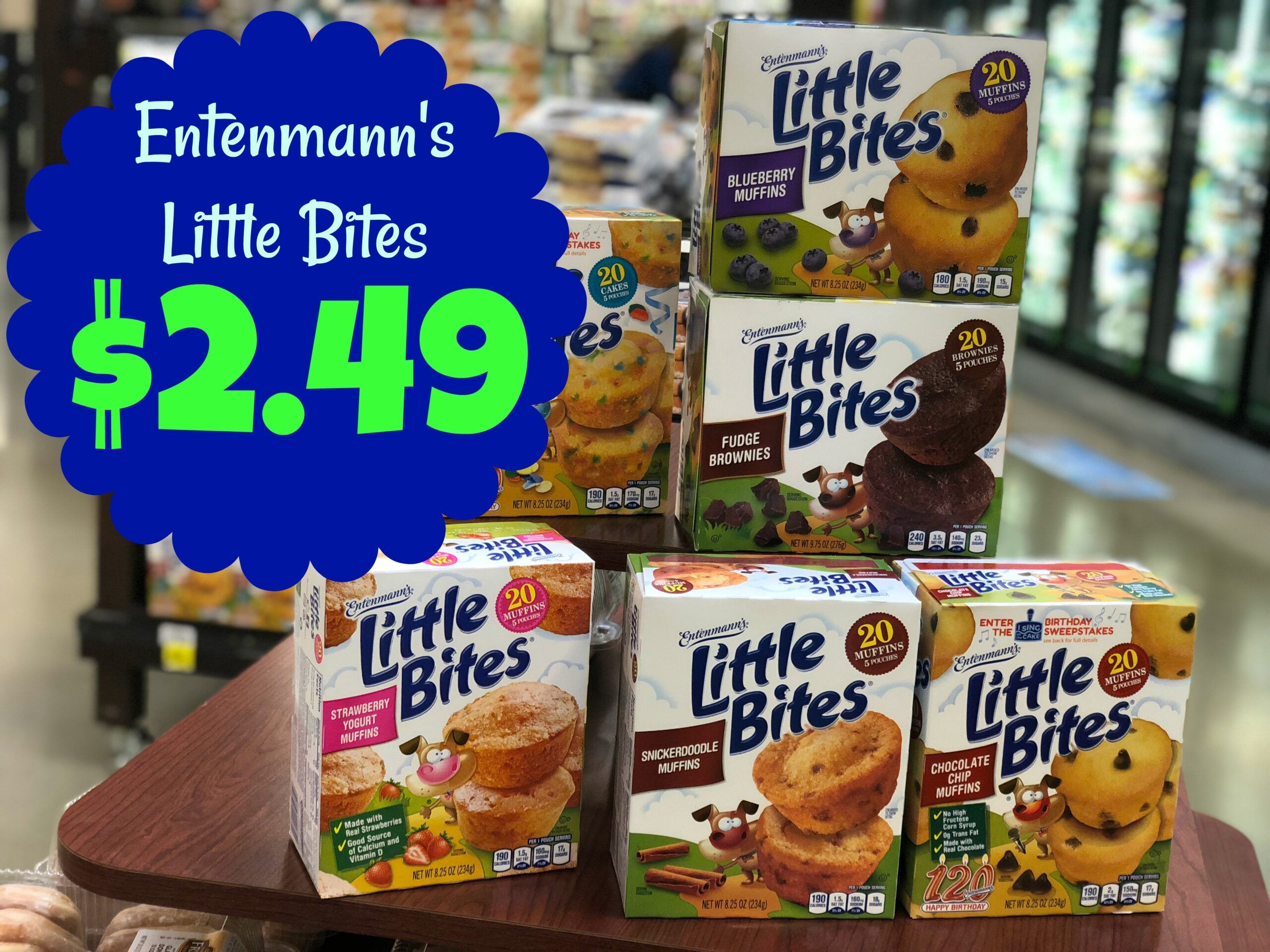 Entenmann's Little Bites ONLY $2.49 at Kroger (time to stock up ...