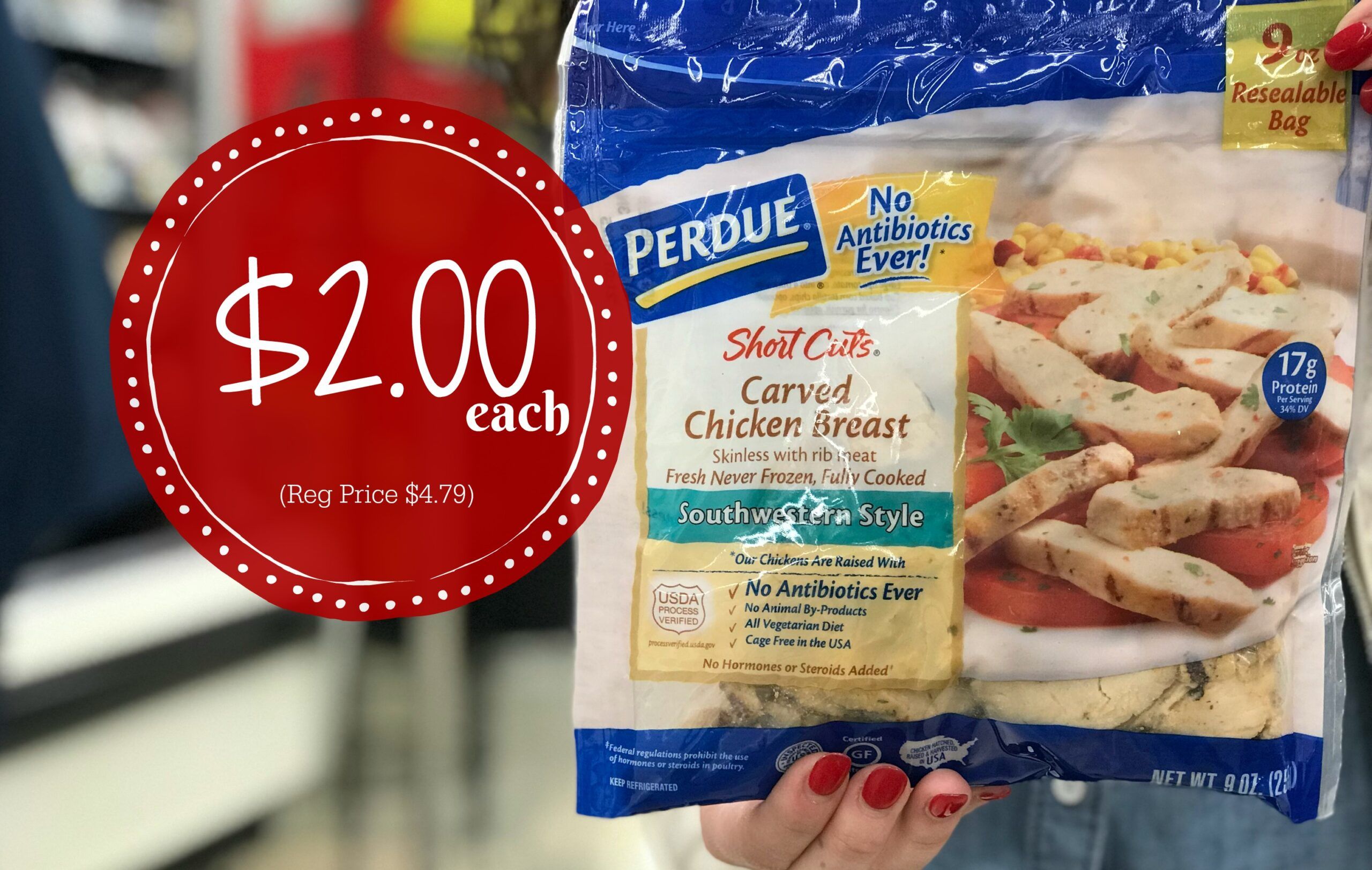 Perdue Short Cuts Carved Chicken Breast JUST $2.00 each at Kroger ...