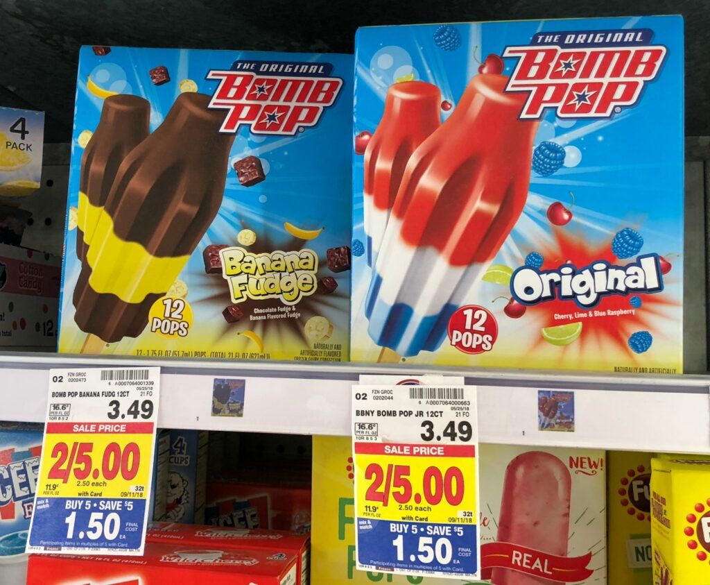 Pay as low as $0.88 for Bomb Pops with Kroger Mega Event! - Kroger Krazy