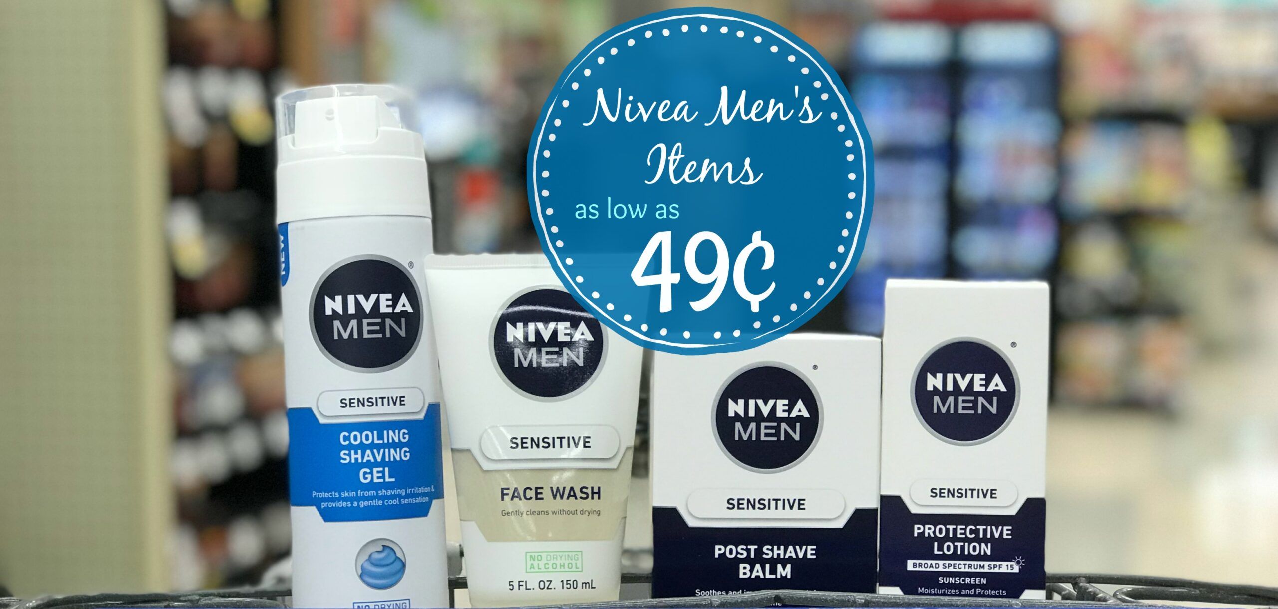 Nivea Men's Products as low as $0.49 at Kroger!! (Reg Price as high as ...