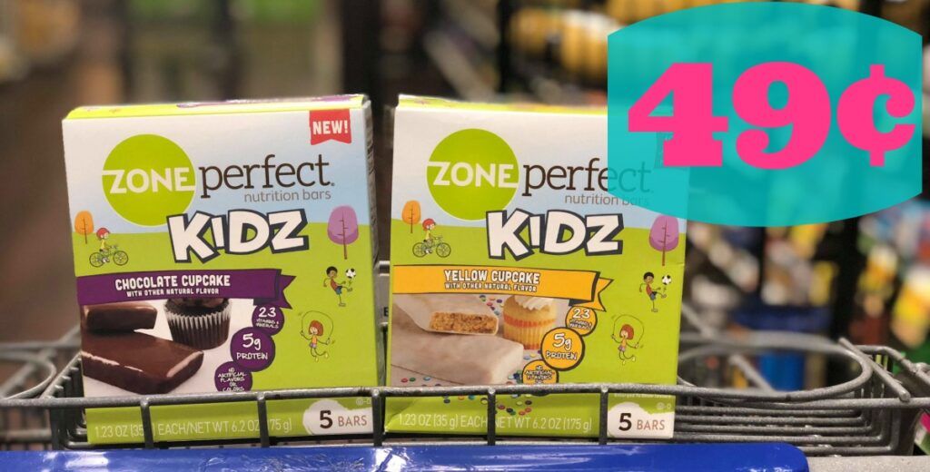 TODAY ONLY!!! Zone Perfect Kidz Bars Multipacks JUST $0.49 at Kroger ...