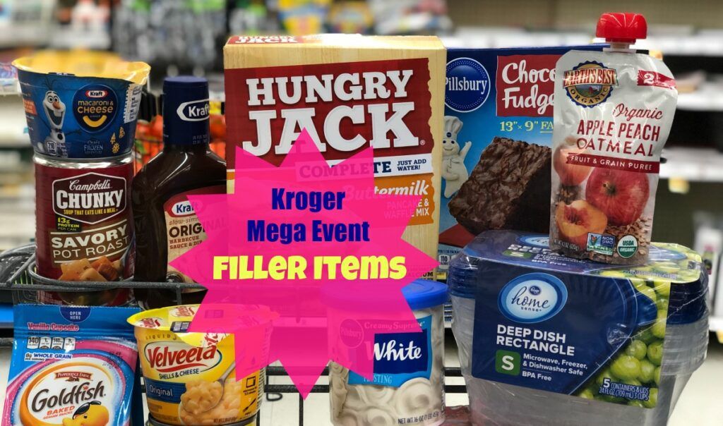Kroger Buy 6 Save $3 Mega Event Filler Items! - Kroger Krazy
