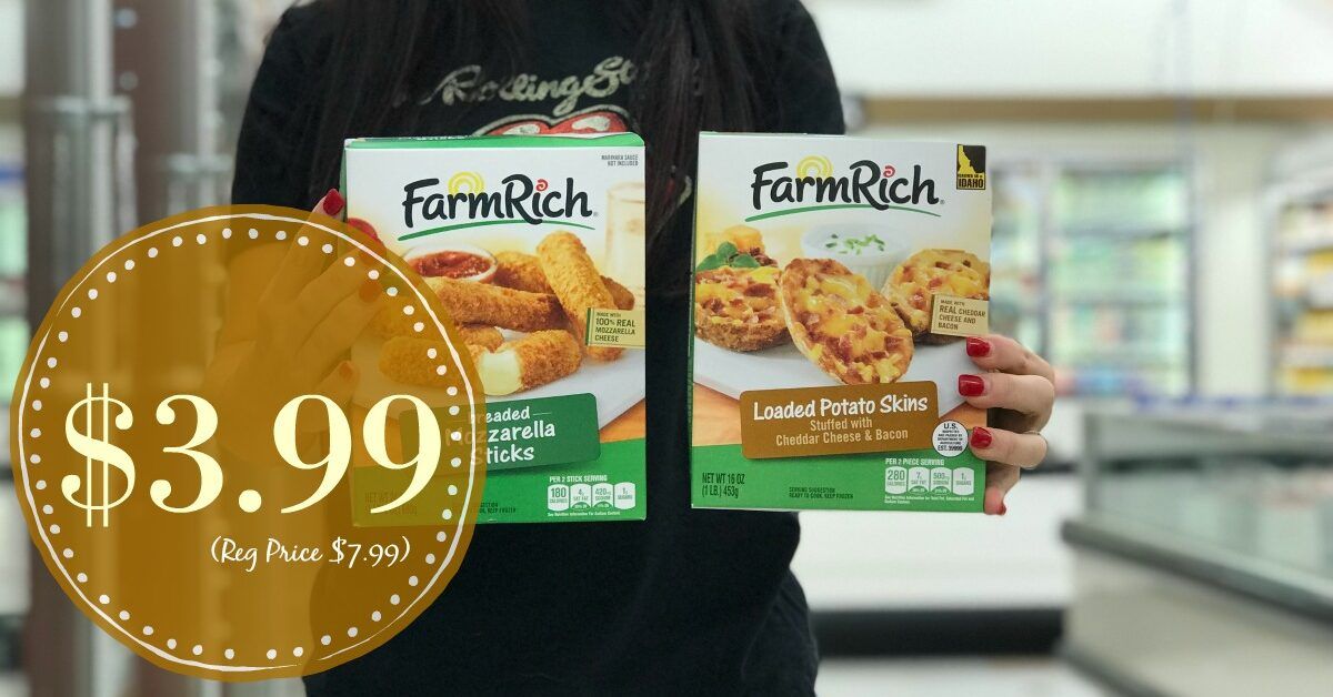Farm Rich Frozen Snacks Are JUST $3.99 at Kroger! (Reg Price $7.99 ...