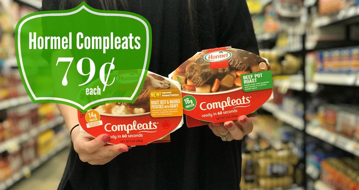 Hormel Compleats JUST $0.79 each at Kroger!!! - Kroger Krazy