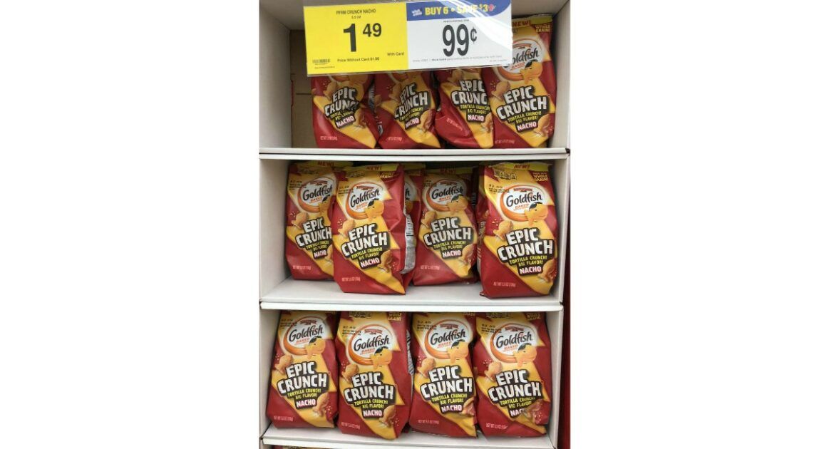 Pepperidge Farm Epic Crunch Goldfish JUST $0.49 at Kroger! - Kroger Krazy