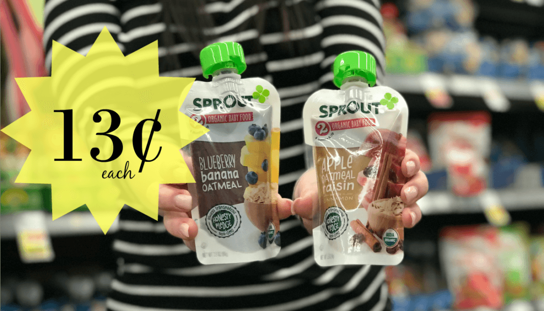 Sprout Organic Baby Food Pouches JUST $0.13 each at Kroger!!! (TODAY ...