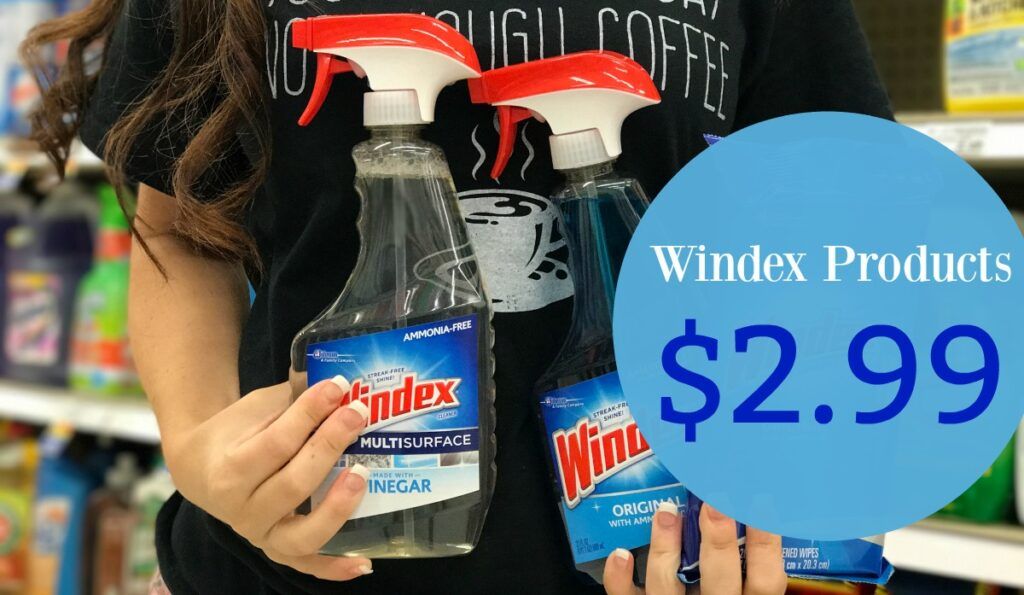Grab Windex Glass Cleaner For ONLY $2.99 at Kroger! - Kroger Krazy