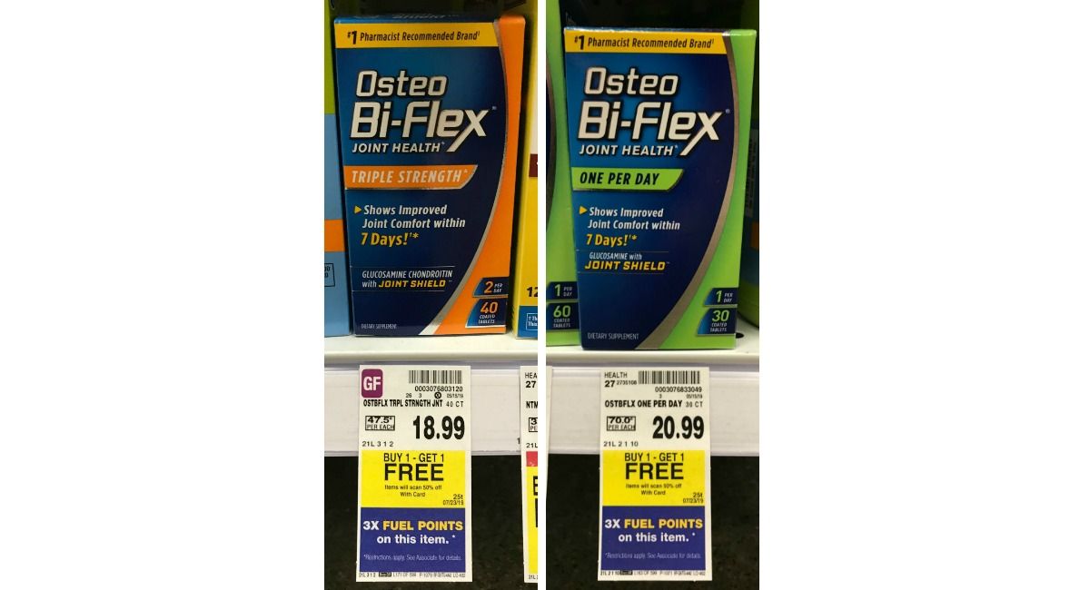 Osteo Bi-Flex Joint Health items as low as $4.50 each at Kroger ...