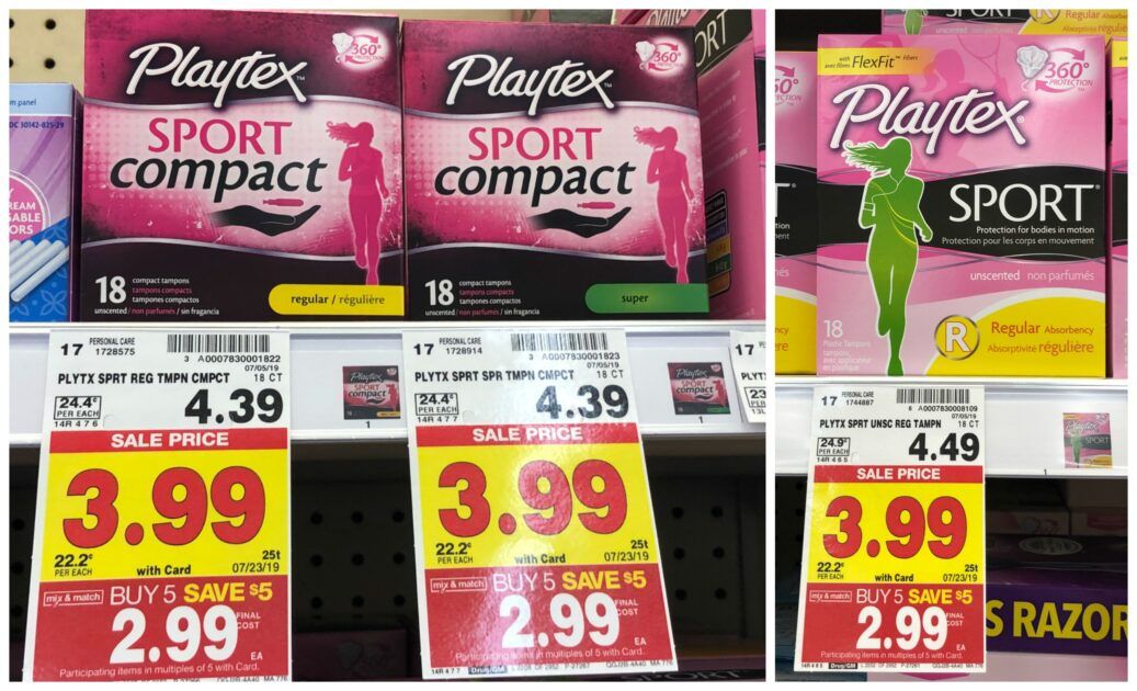 Playtex Sport Tampon Items JUST $1.99 at Kroger! - Kroger Krazy