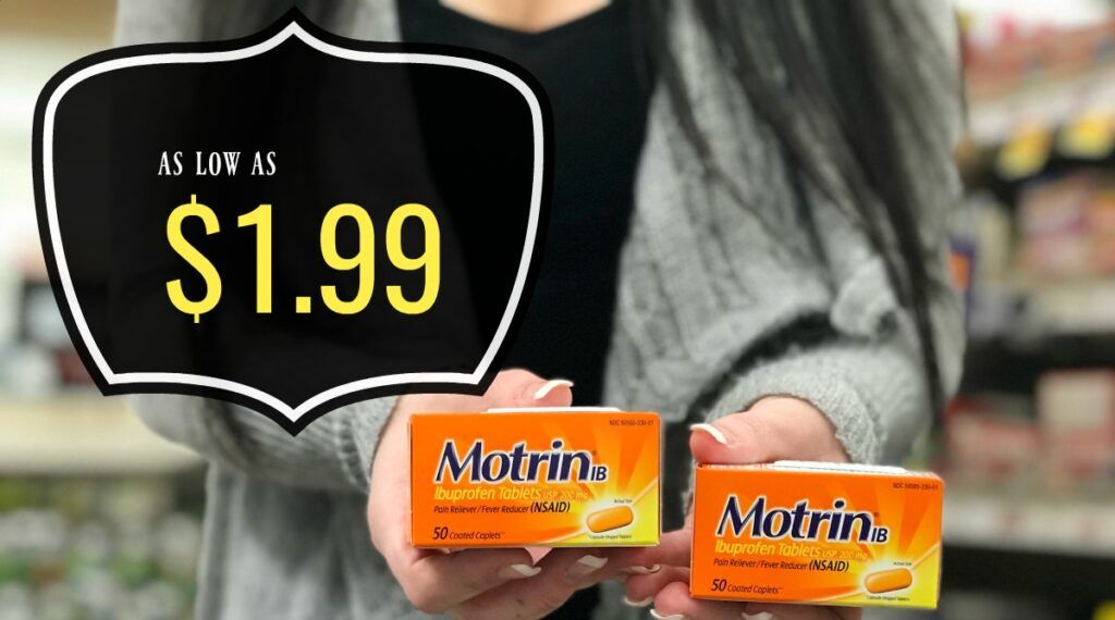 Motrin Adult Products as low as $1.99 at Kroger!! - Kroger Krazy