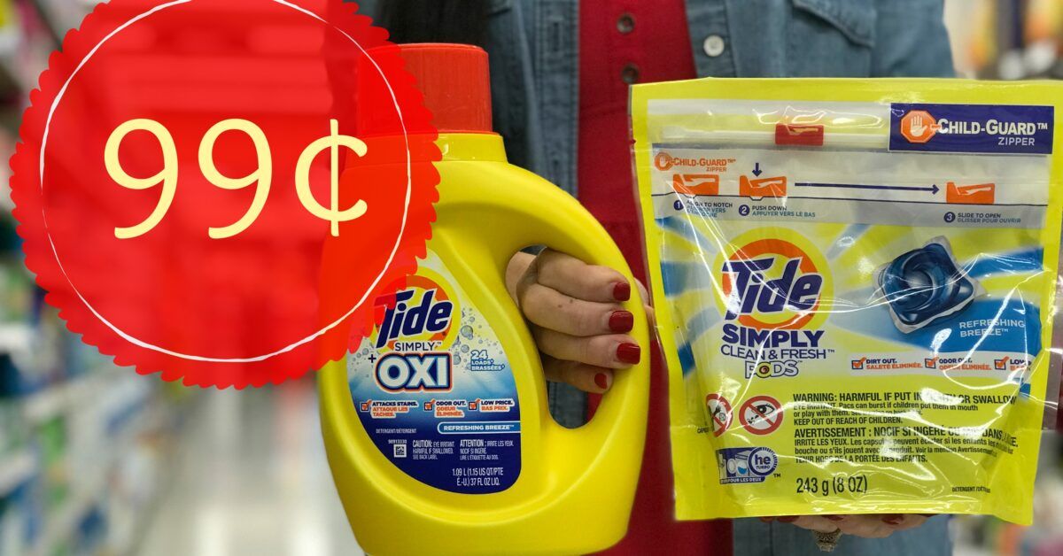 Tide Simply Detergent ONLY $0.99 with Kroger Mega Event! - Kroger Krazy