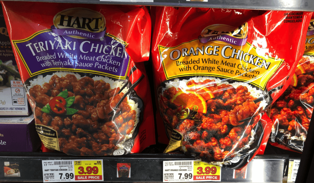 Hart Authentic Teriyaki or Orange Chicken ONLY $3.99 at Kroger (Reg $7. ...