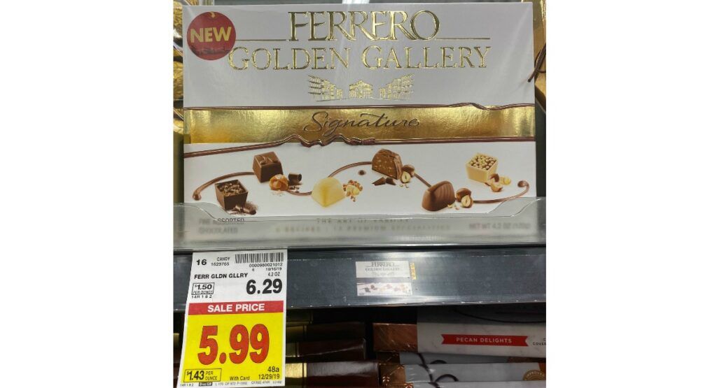 Ferrero Golden Gallery Signature Candy JUST $4.99 at Kroger! (Reg Price ...