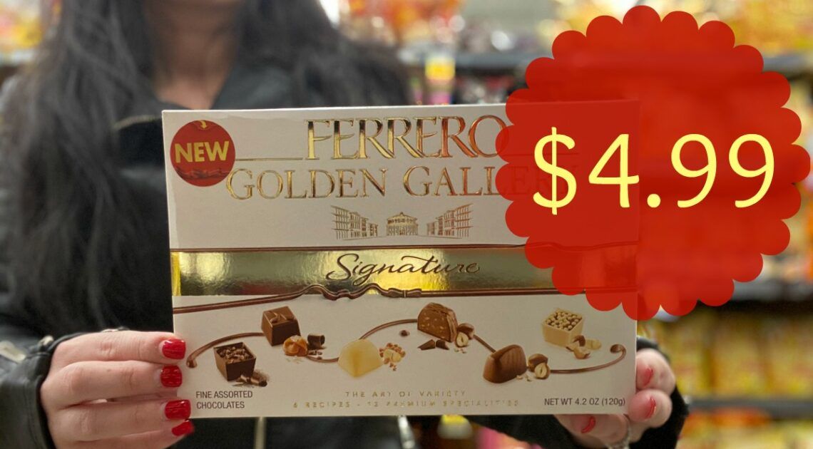 Ferrero Golden Gallery Signature Candy JUST $4.99 at Kroger! (Reg Price ...