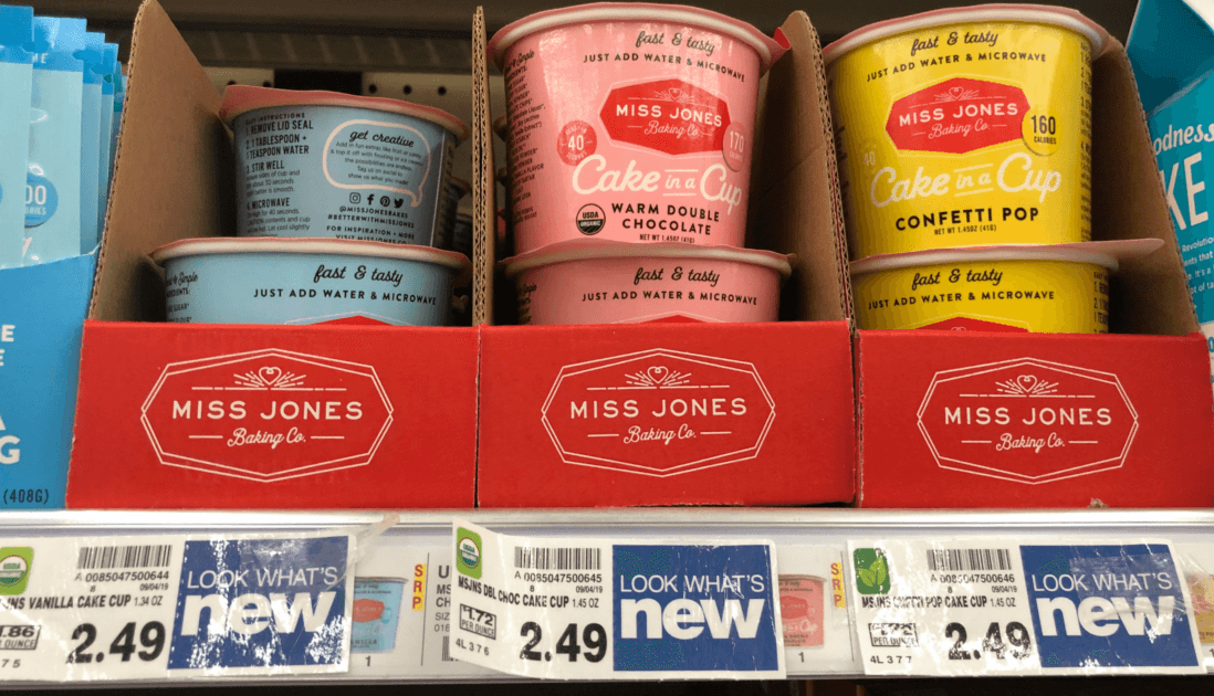 Miss Jones Baking Co. Cake in a Cup as low as $0.75 at Kroger ...
