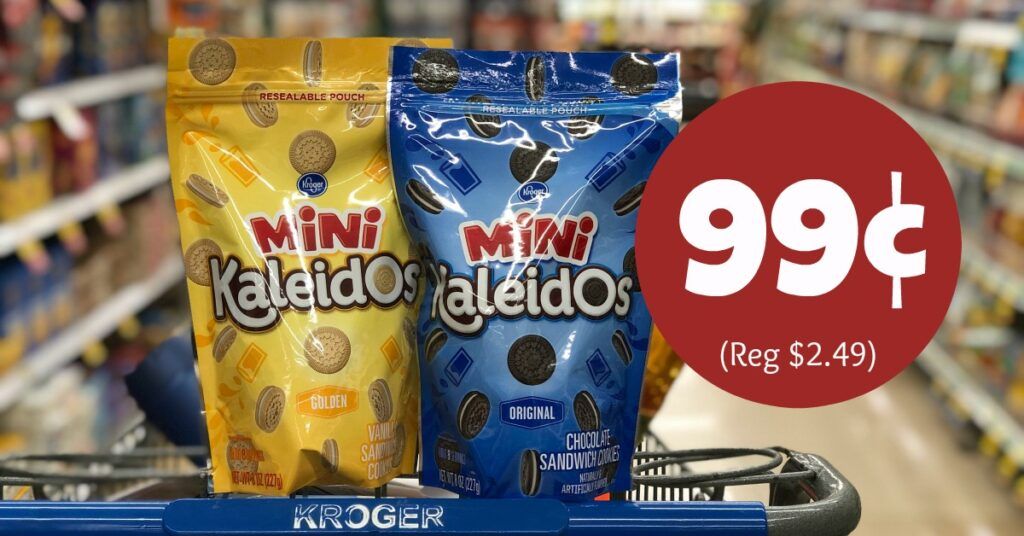 Kroger brand Mini Cookies JUST $0.99 at Kroger (Reg $2.49)! - Kroger Krazy