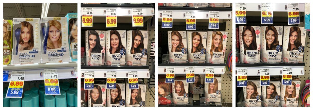 Clairol Root Touch Up and Nice'n Easy Hair Color as low as $3.49 at ...