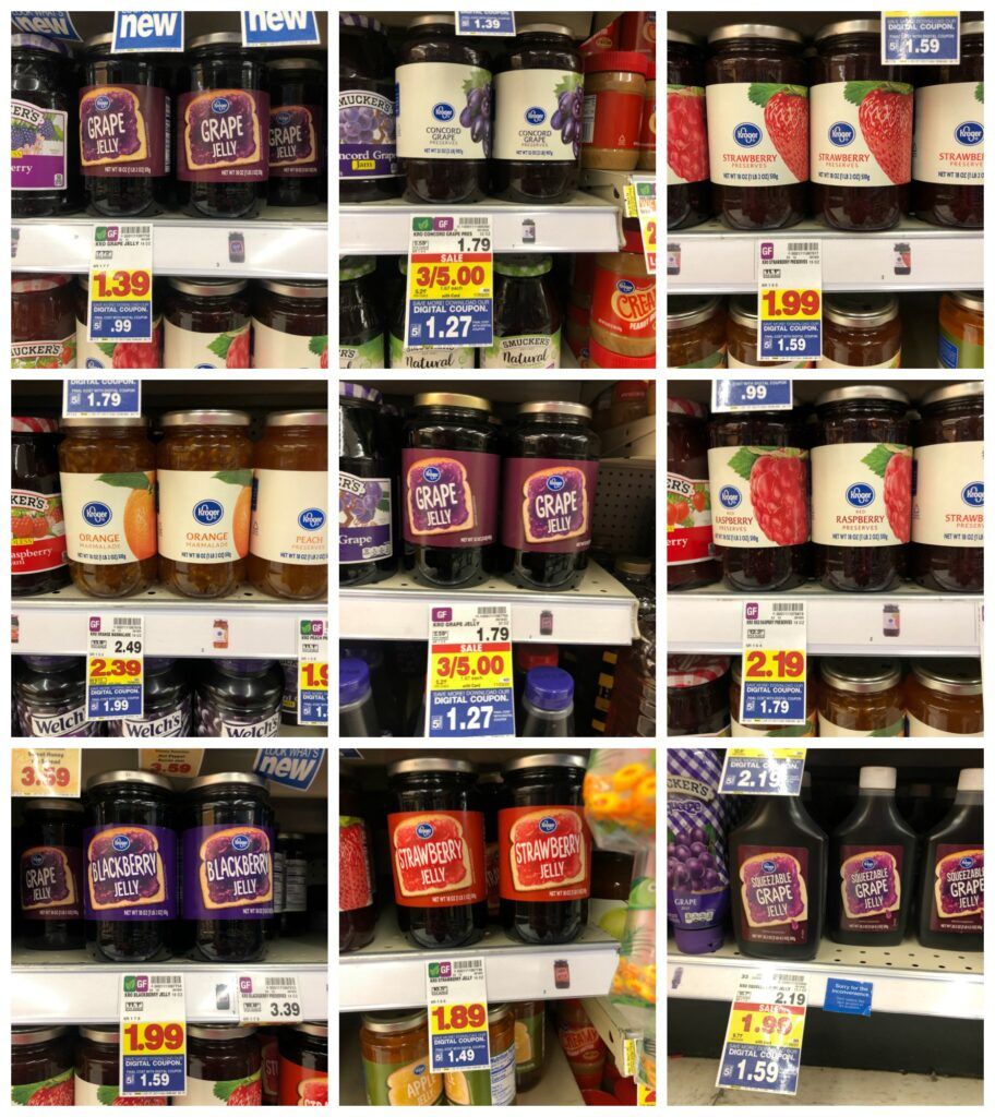 Kroger brand Jams and Jellies are as low as $0.99!! - Kroger Krazy