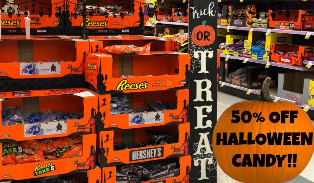 LAST DAY!! 50% Off ALL Halloween Candy 10/14 - 10/20!! - Kroger Krazy