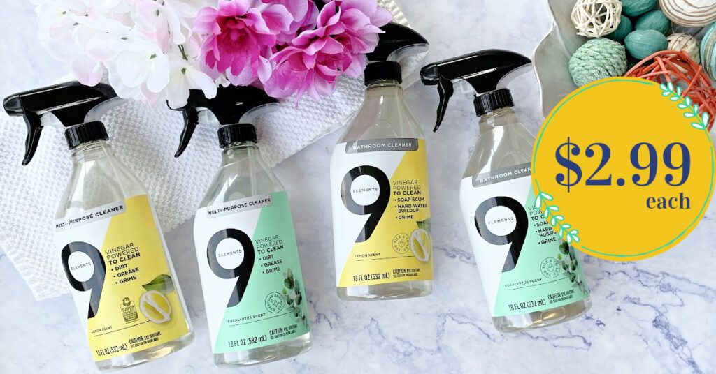 AMAZING DEAL on 9 Elements Vinegar Powered Multi-Purpose and Bathroom ...