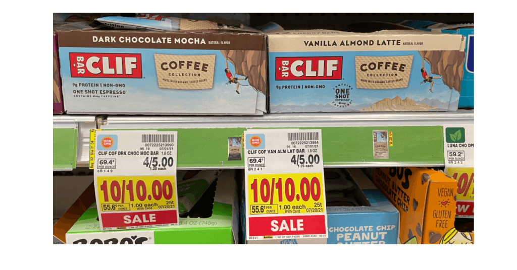 Clif Bar Coffee Collection Bars are JUST $0.50 at Kroger!!! - Kroger Krazy