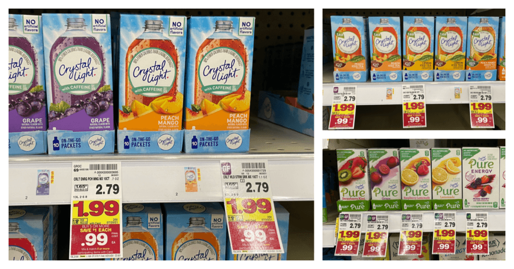 Crystal Light Drink Mix is ONLY $0.99 During Kroger Mega Event ...