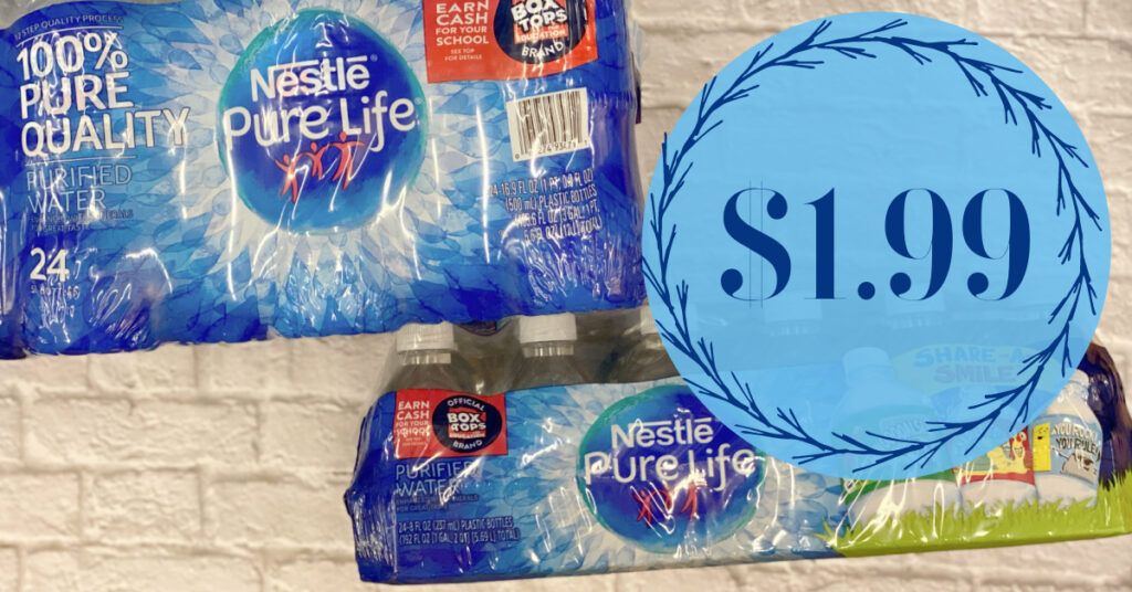 Nestle Pure Life Water Multipacks are JUST $1.99 at Kroger!!! - Kroger ...