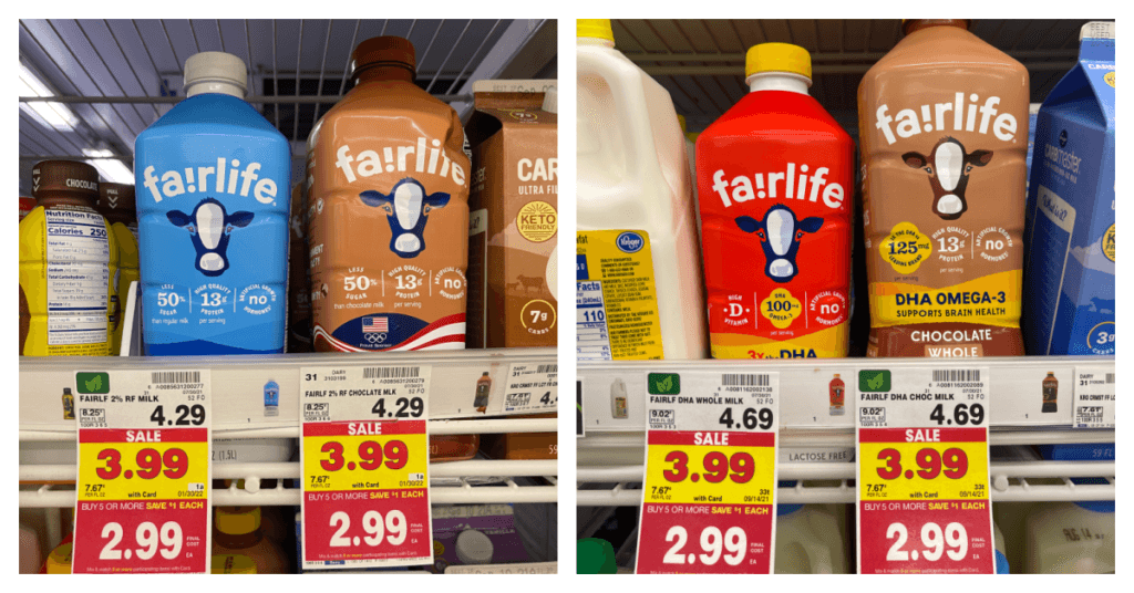 Fairlife Ultra Filtered Lactose Free Milk is JUST $1.24 at Kroger ...