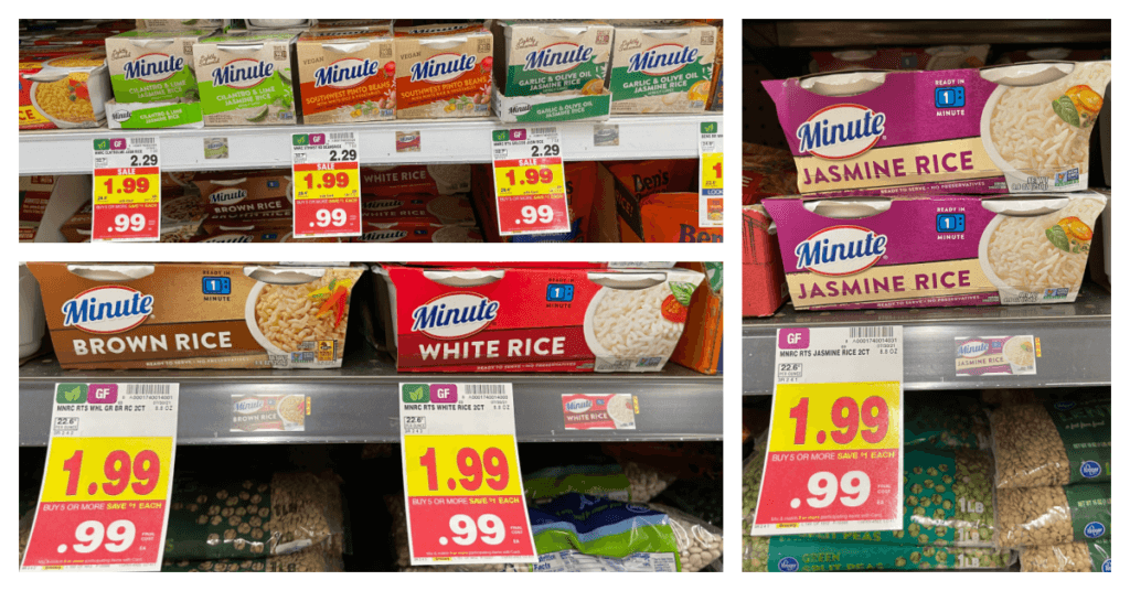 Minute Ready Rice (bowls) are JUST $0.99 at Kroger!!! - Kroger Krazy