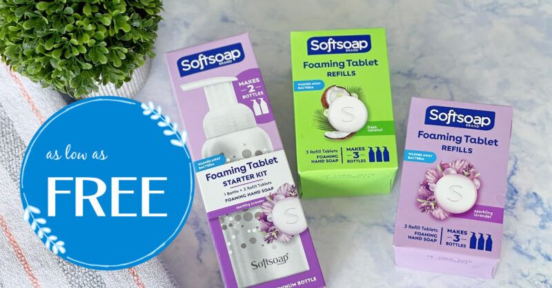 Softsoap® Brand Foaming Tablet Starter Kit and Refills are as low as ...