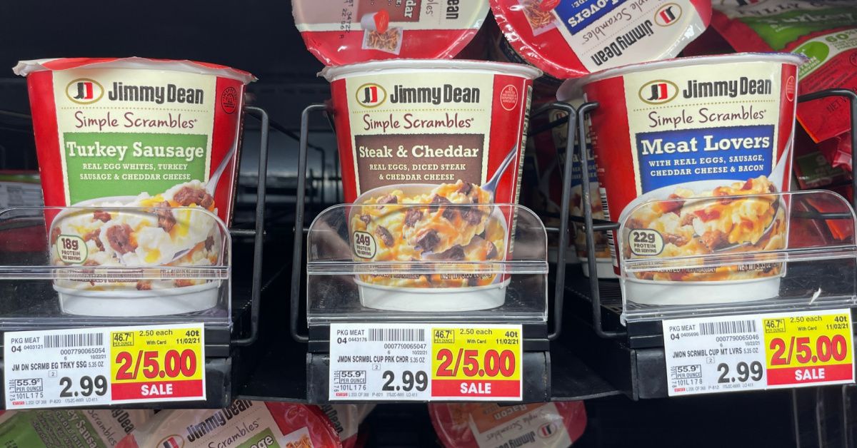 Jimmy Dean Simple Scrambles Breakfast Cups are JUST $1.50 each at ...