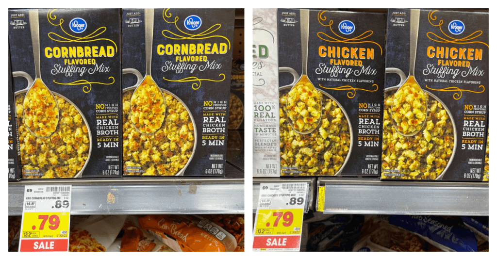 Kroger brand Stuffing Mix is JUST $0.79!!! - Kroger Krazy