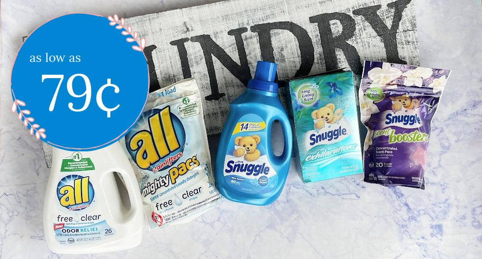 All and Snuggle Laundry Items as low as $0.79 with Kroger Mega Event ...
