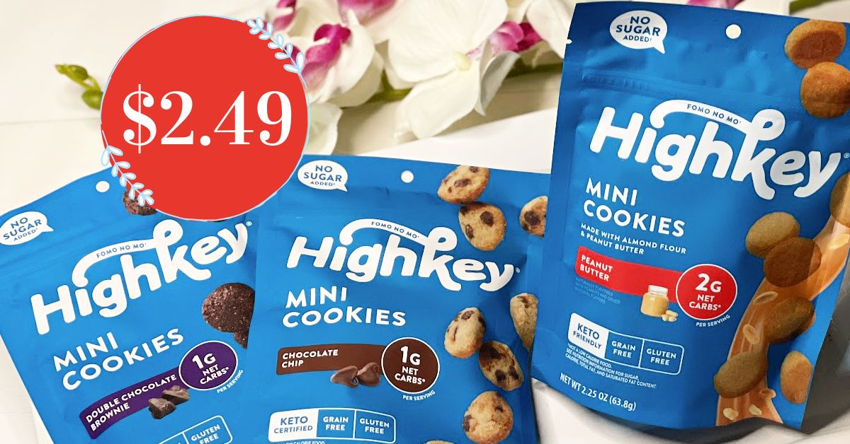 HighKey Mini Cookies are $2.49 at Kroger! - Kroger Krazy